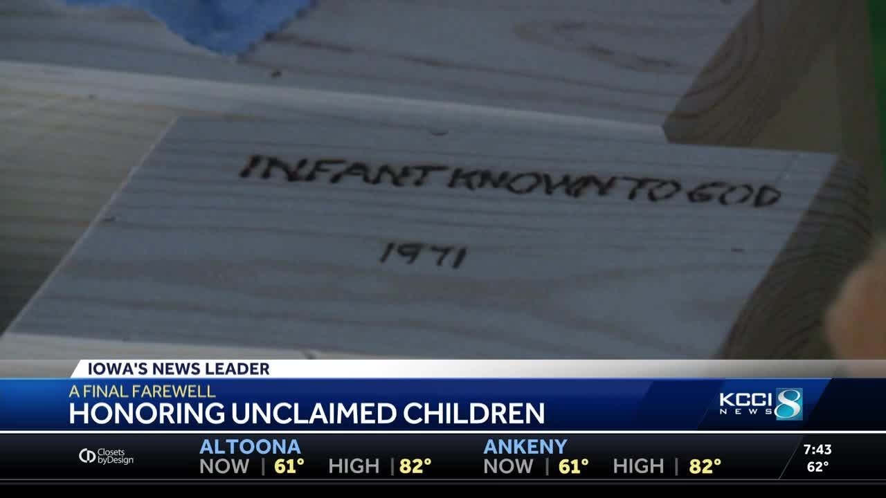 Final Farewell: Memorial service honors 35 unclaimed children - YouTube
