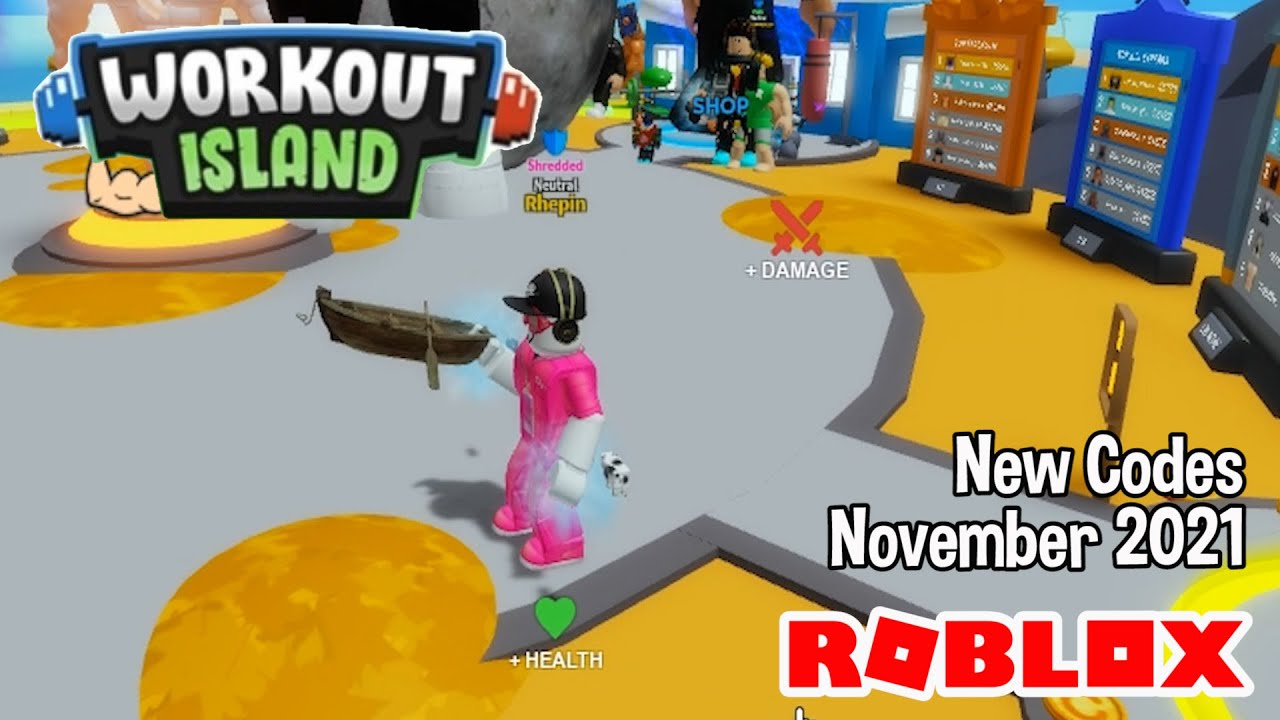Roblox Workout Island New Codes November 2021 - YouTube
