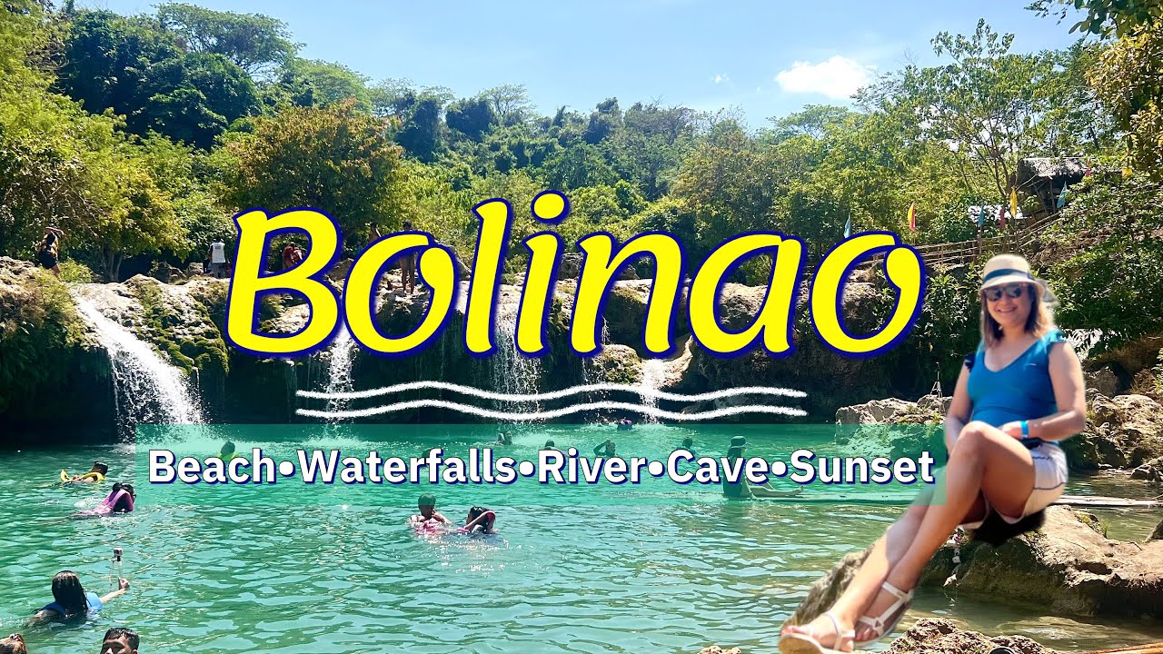 Bolinao Travel Guide : Waterfalls, Beach, Cave, River Cruise - YouTube