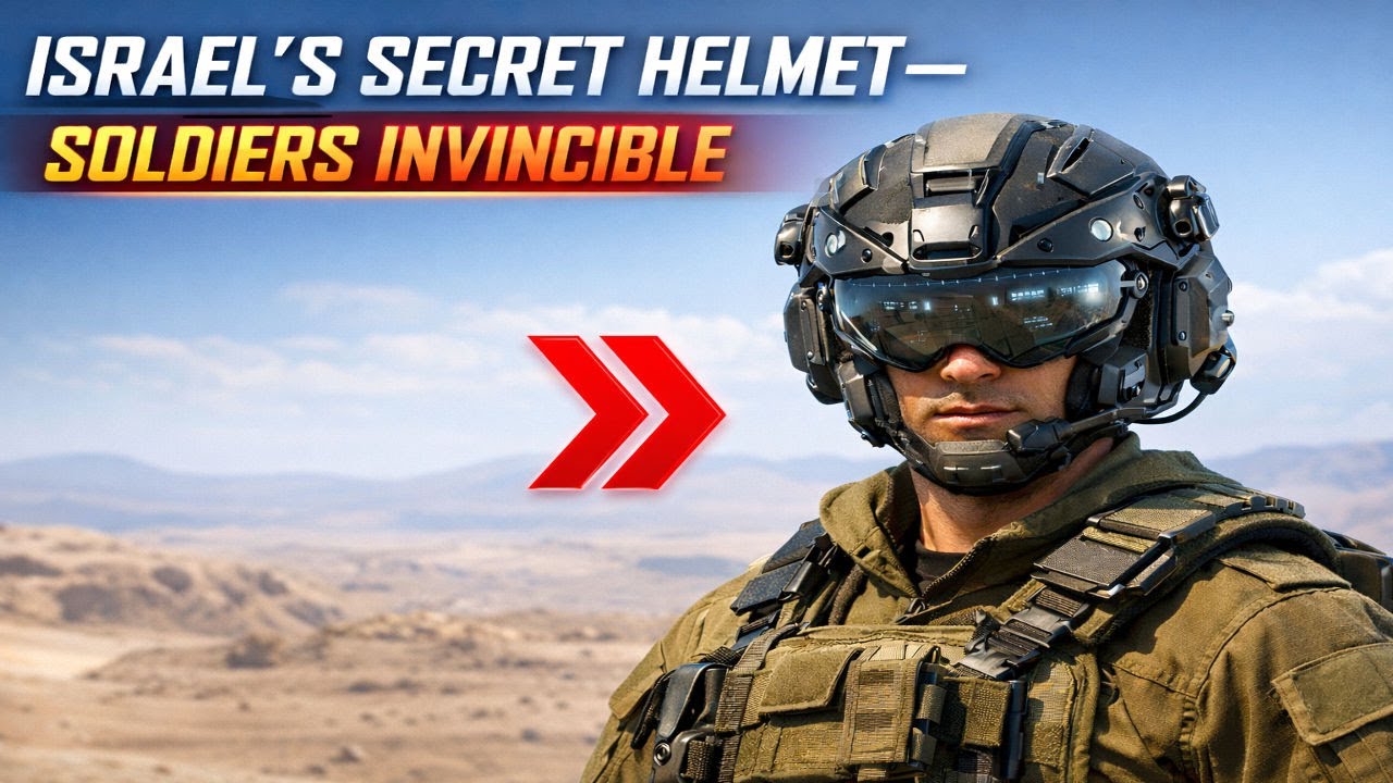 Israel’s Secret Helmet Makes Soldiers Almost Untouchable On Battlefield ...