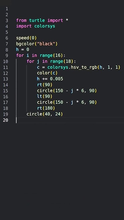 Amazing flower design using python | #coding #python #html #css #excel #viralvideo #shorts # ...