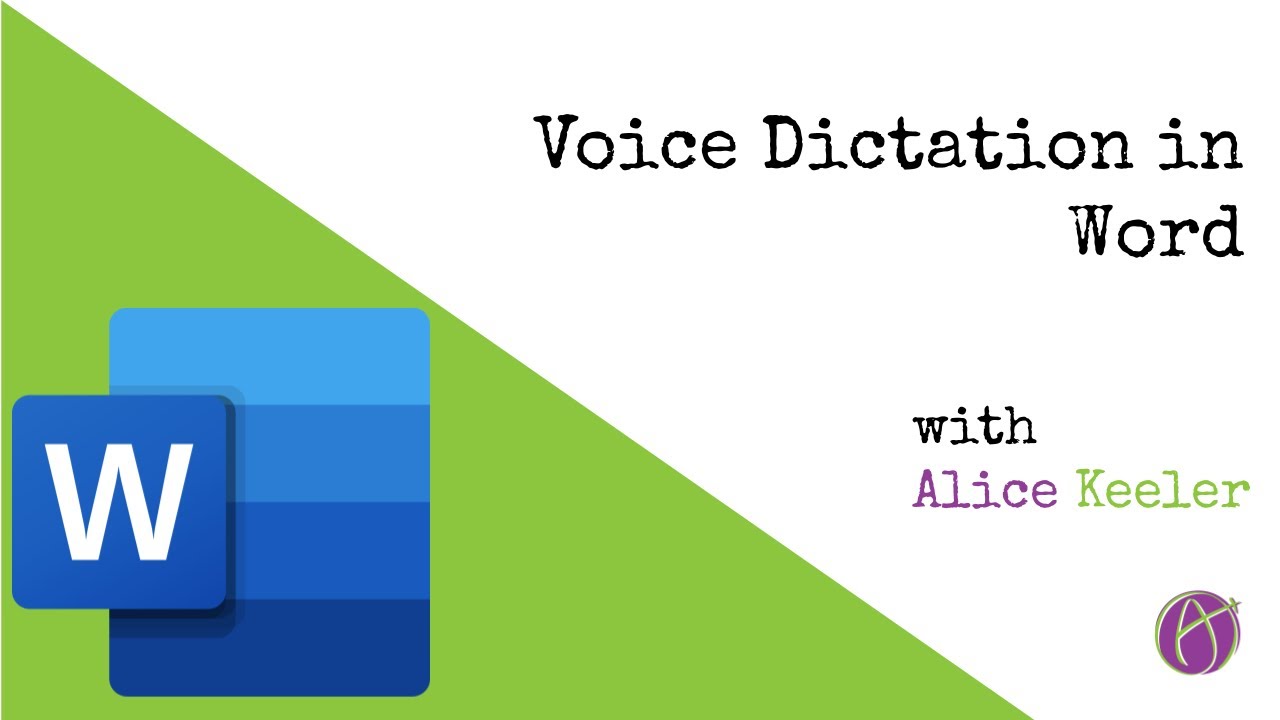 Dictation in Word helps students focus on their ideas - YouTube