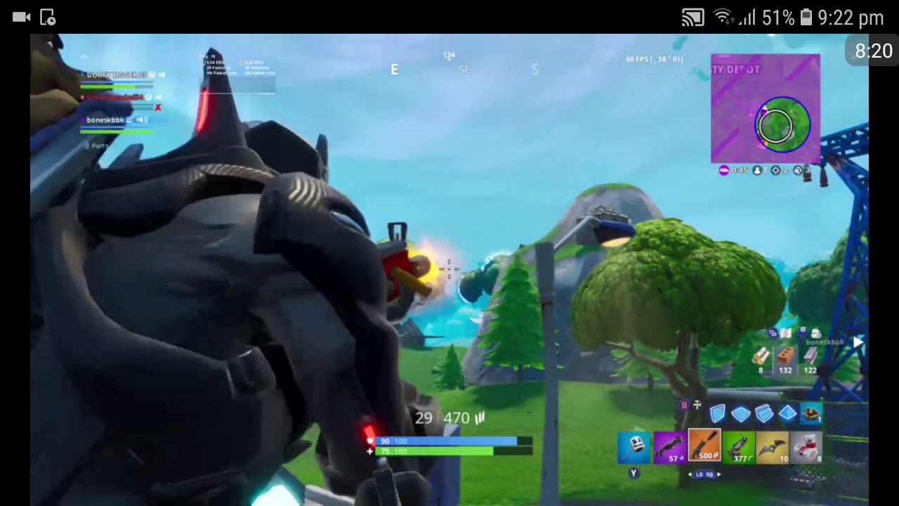 My Fortnite Stream red cross hair - YouTube