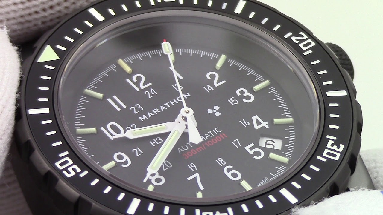 Search & Rescue New Release - Marathon GSAR Anthracite Swiss Automatic ...