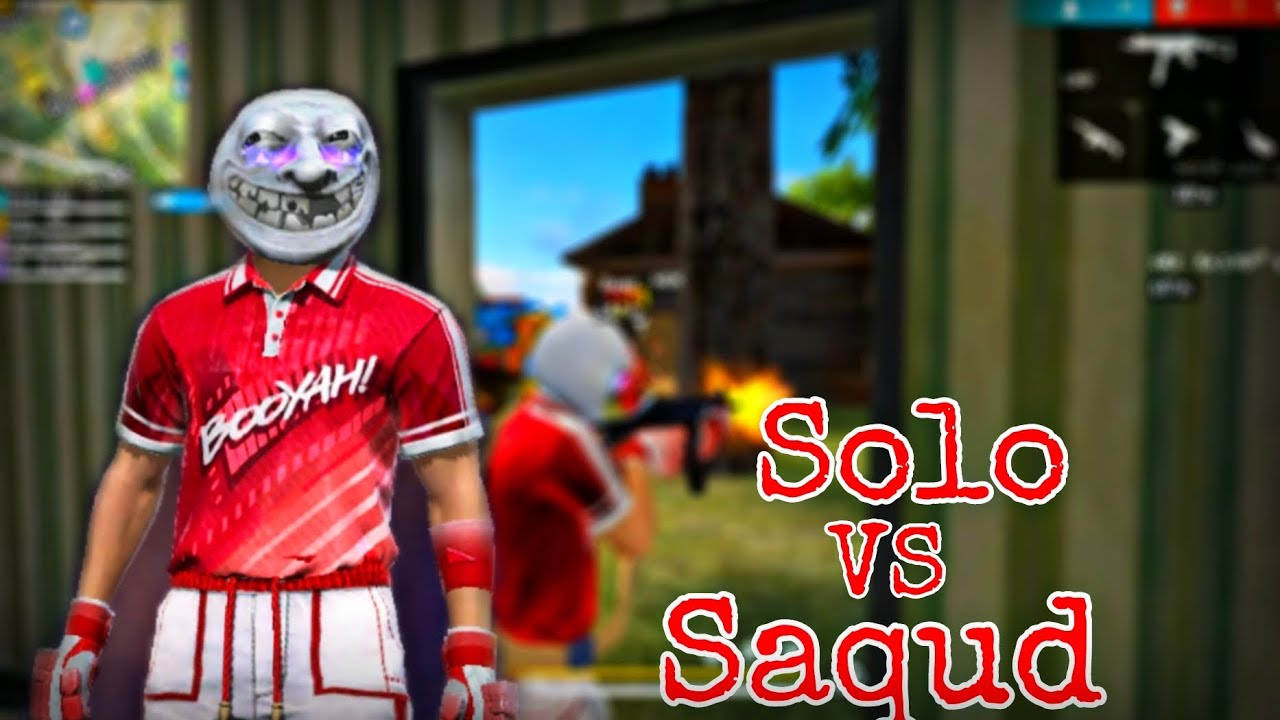 Solo Vs Saqud - Gameplay - Garena Free Fire - Zain Gaming - YouTube