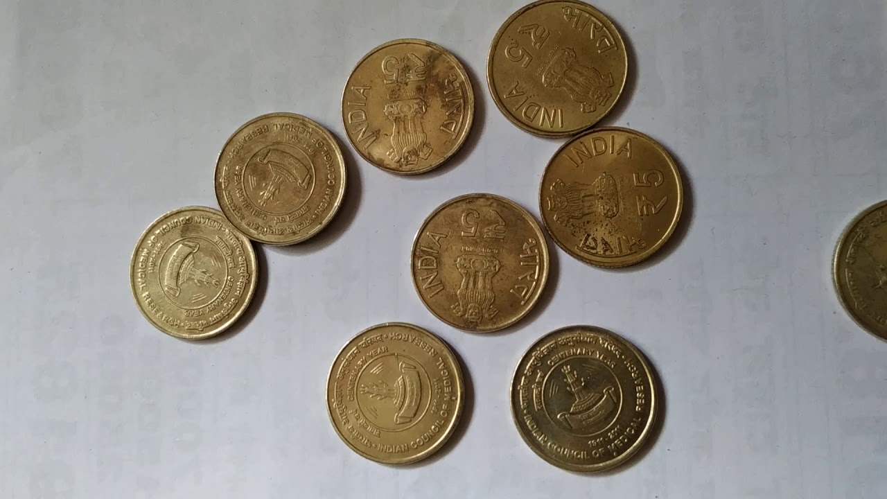 5rs antique coins - YouTube