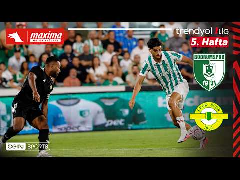 Bodrum FK - Esenler Erokspor | 5. Hafta Maç ÖZETİ | Trendyol 1. Lig - 2026/27