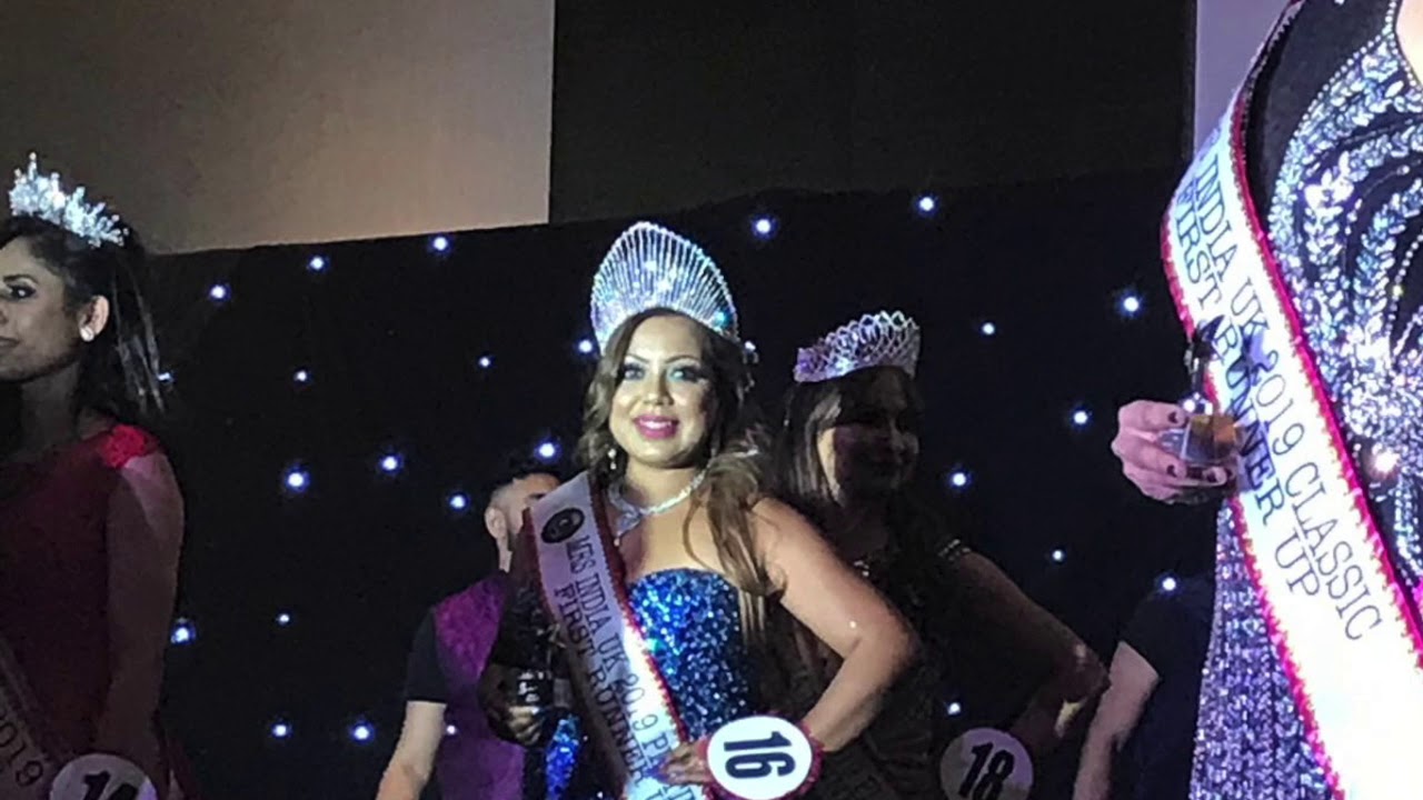 Adrija Biswas Mrs India UK Platinum 2019 Queen First Runner Up - YouTube