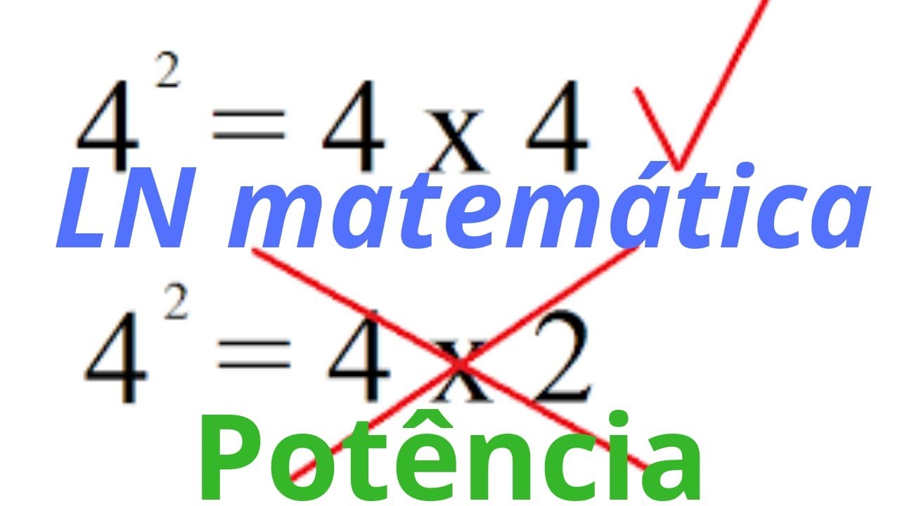 Propriedades das potências: quando o expoente for zero "0" - YouTube