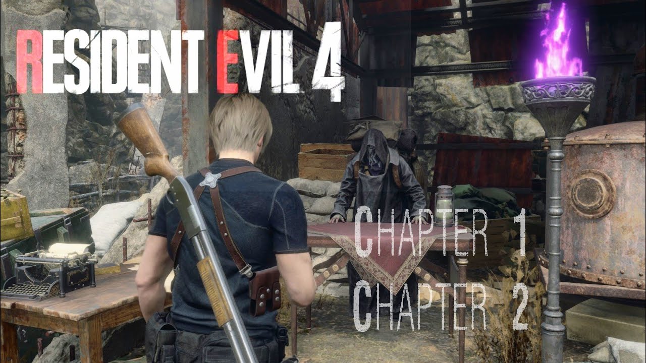 RE4 REMAKE - Walkthrough Chapter 1 / Chapter 2 - YouTube