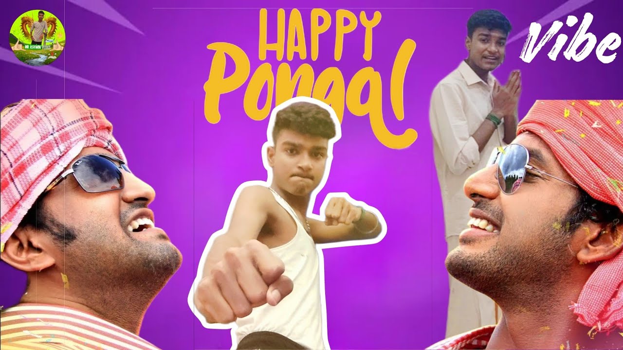Celebrate Pongal with Madha Gaja Raja Sollu Oru காமெடி தான் 🤣 with ...
