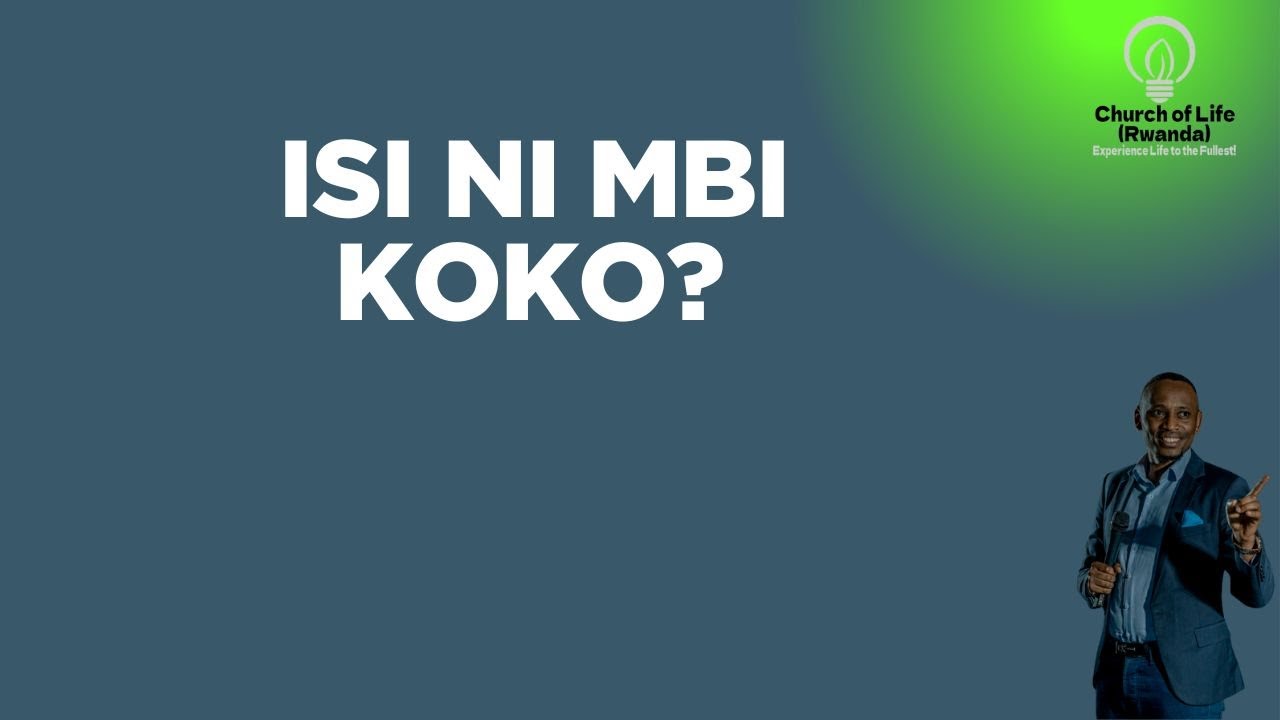 Isi ni mbi koko? Ep 1590 - YouTube