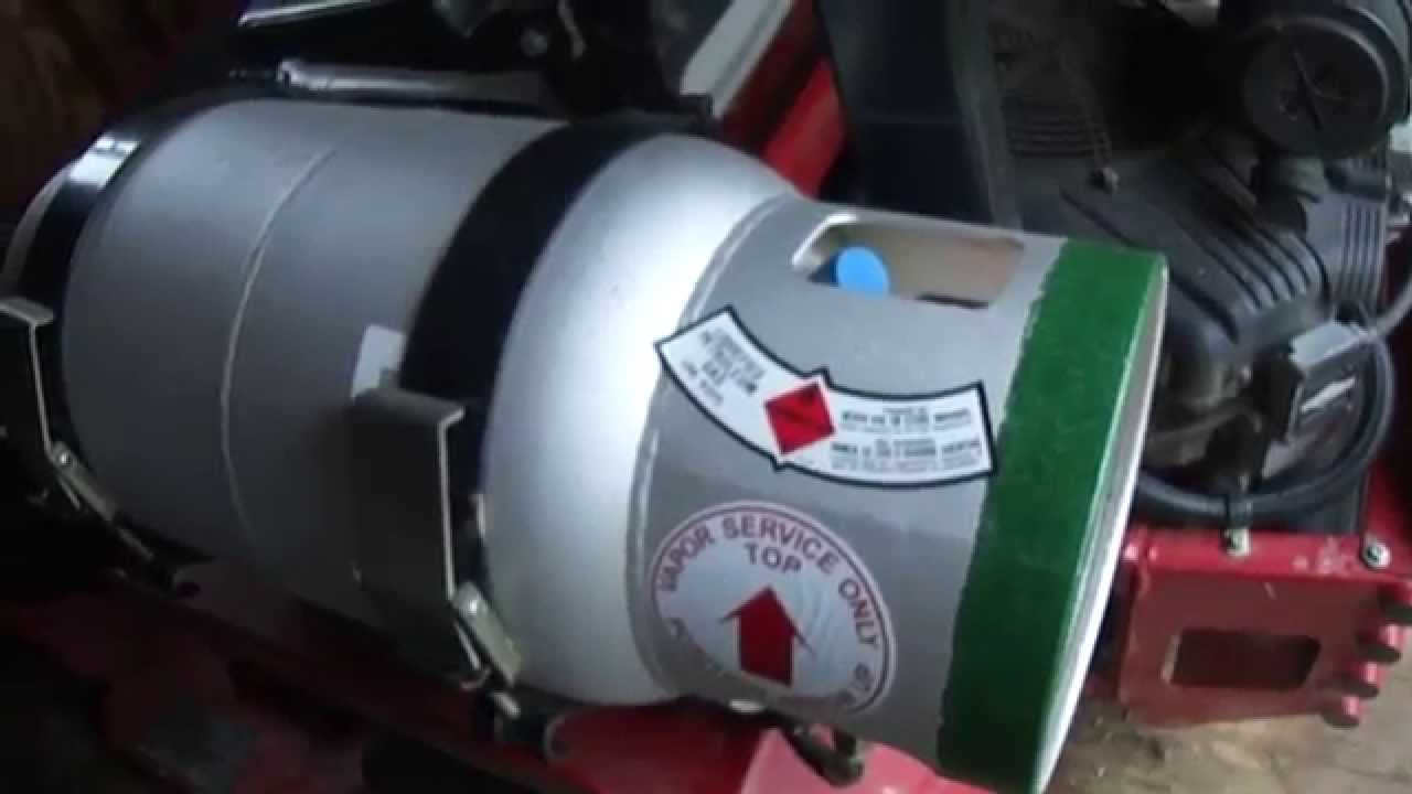 Propane Ferris IS3100zp Zero Turn - YouTube