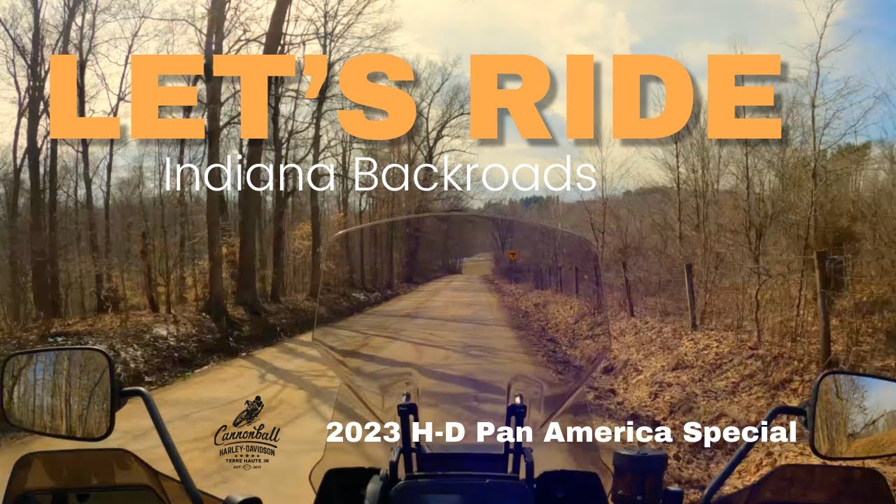 Let's Ride - Indiana Backroads in February - YouTube
