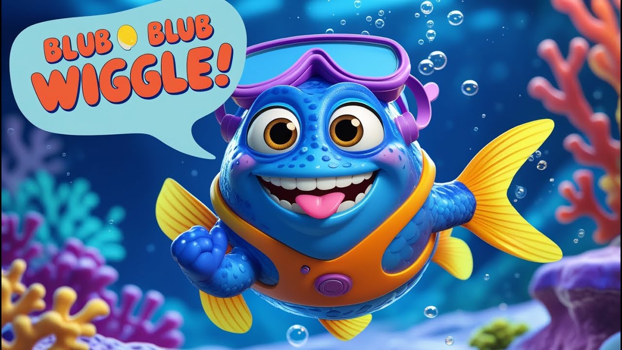 Blub Blub Parade! – A Fun and Silly Underwater Dance Song for Kids! 🐟🎶 ...