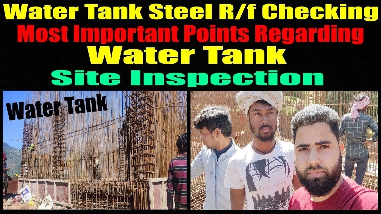Water Tank Construction | Most Important Points Regarding Water Tank ...