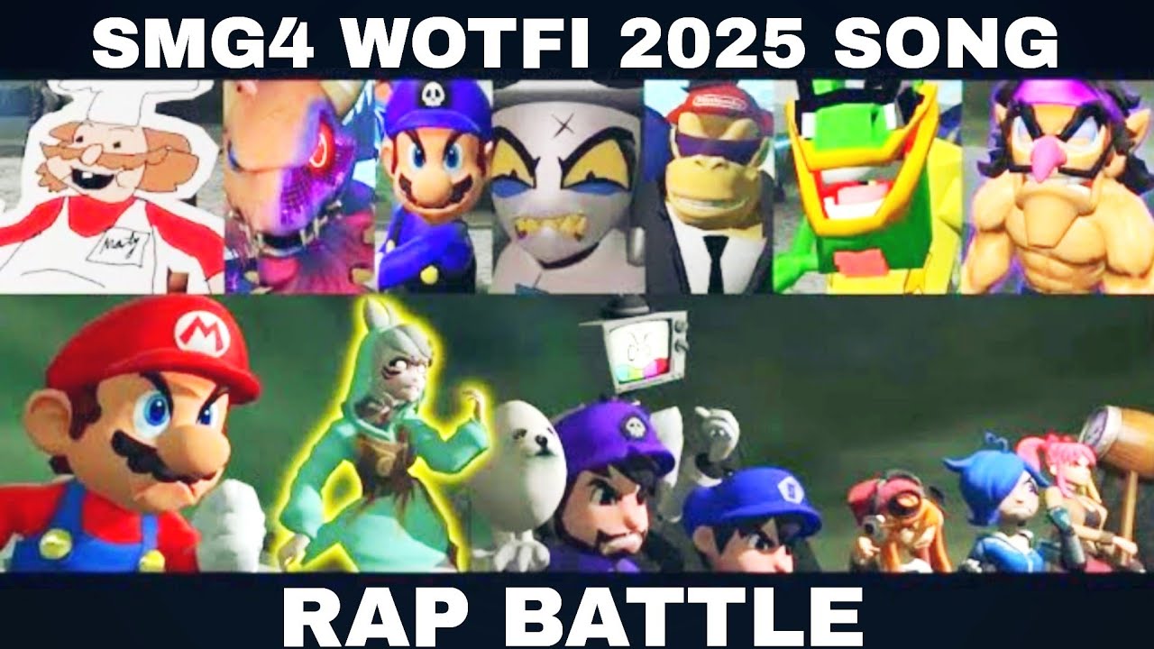 SMG4: WAR OF FAT ITALIANS 2025 SONG (WOTFI 2025 RAP BATTLE) - Worlds ...