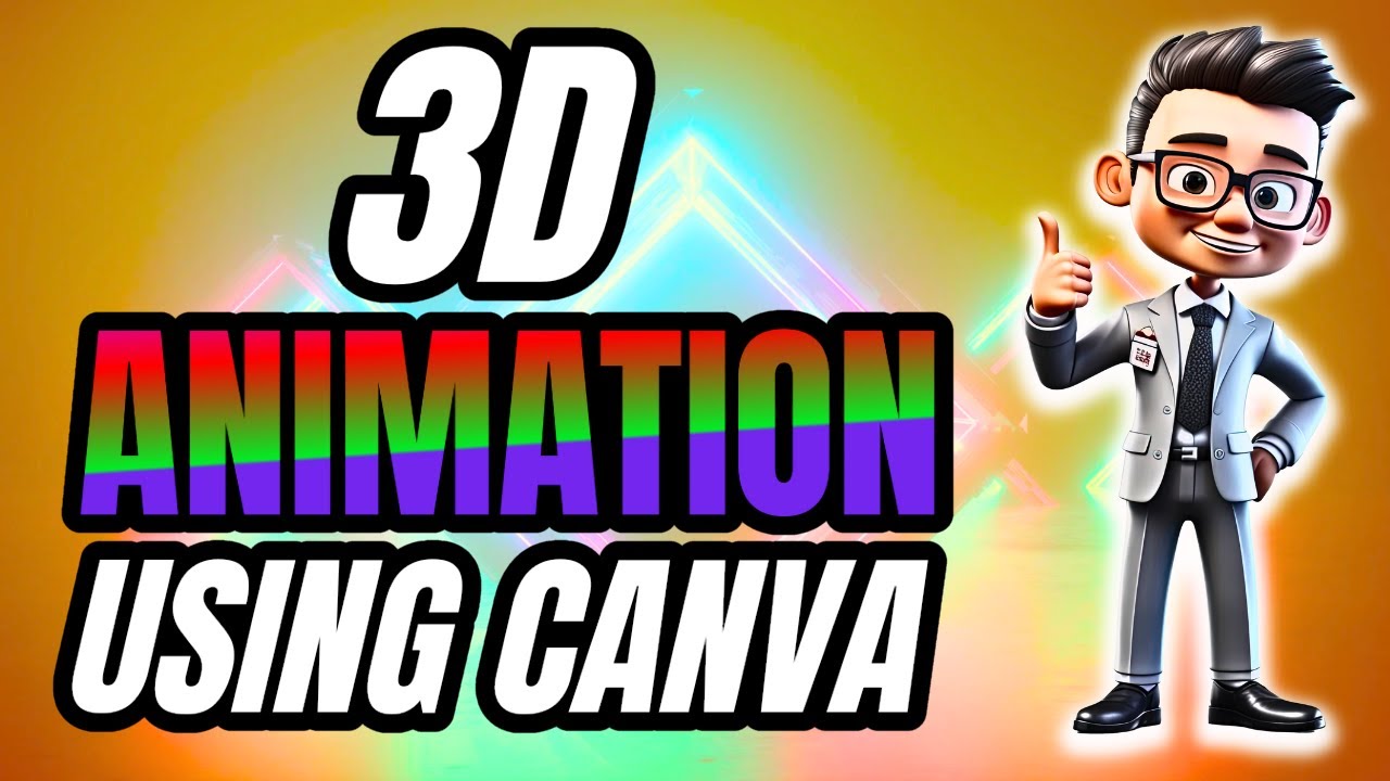 Make 3D Cartoon Animation Video (2024) | Canva Tutorial (Mobile) - YouTube