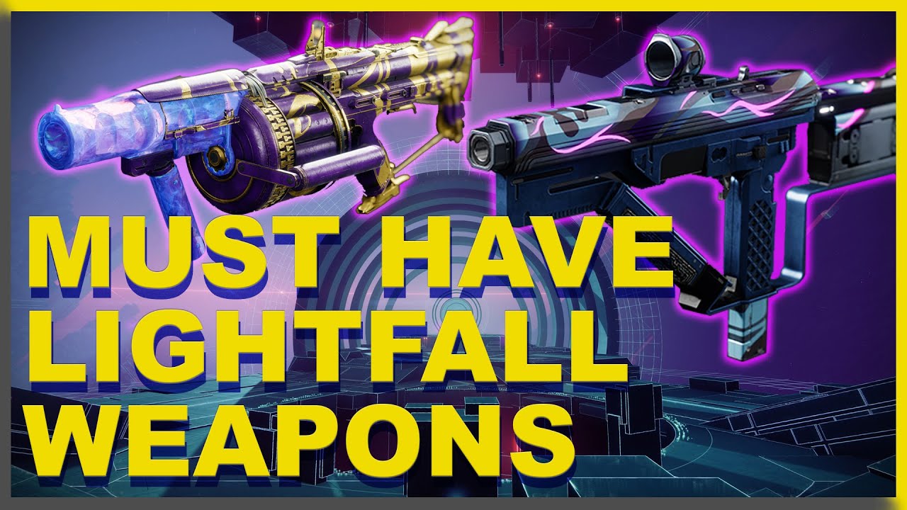The LightFall Weapons You'll Need | Solo PvE | Destiny 2 - YouTube