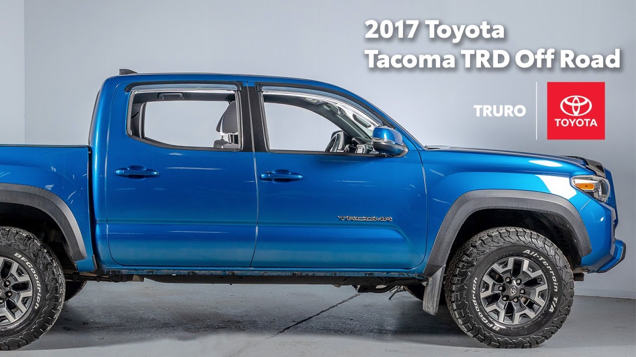 Truro Toyota Presents 2017 Toyota Tacoma TRD Off-Road Virtual Tour ...