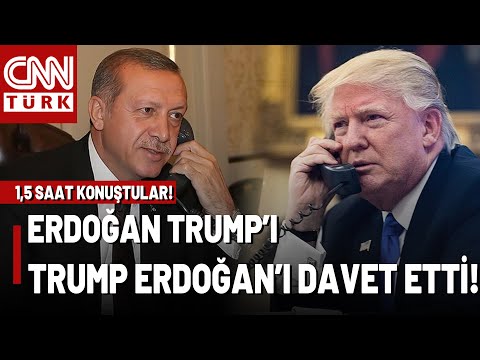 Erdoğan İle Trump Telefonda Görüştü! Erdoğan Mı Gidecek, Trump Mı Gelecek?