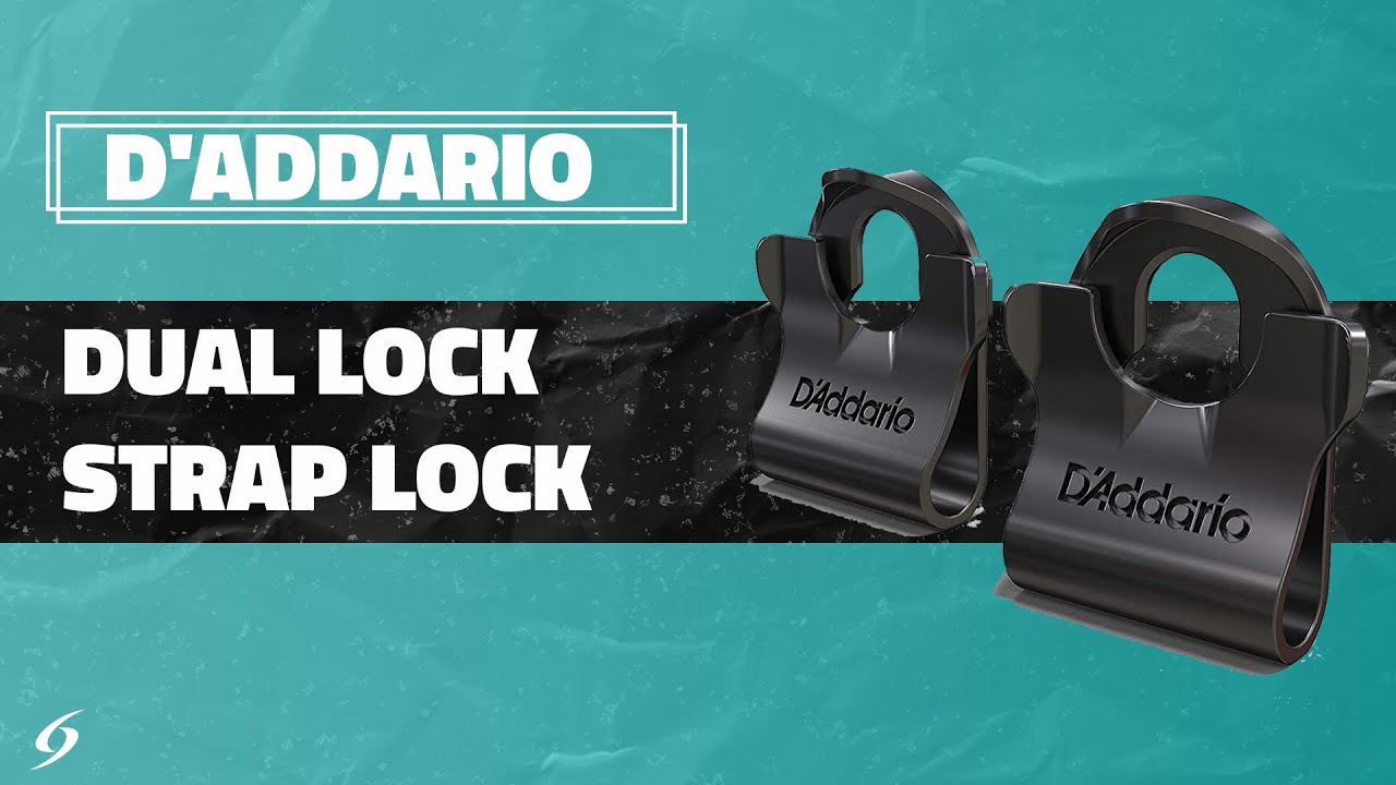 Dual Lock Strap Lock | D'Addario - YouTube