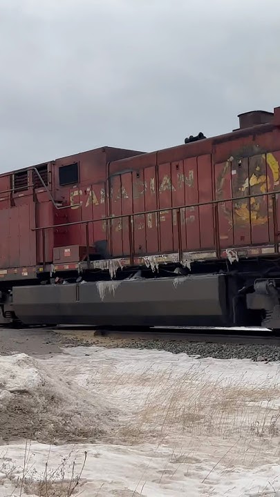 CP 8537 east west of Mackenzie - YouTube