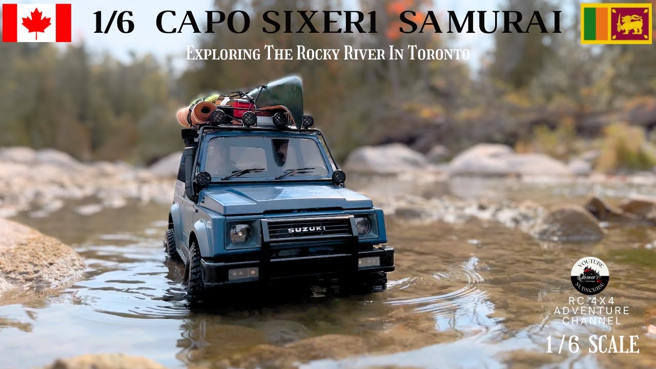 CAPO Racing SIXER1 SUZUKI SAMURAI 1/6 Scale - YouTube