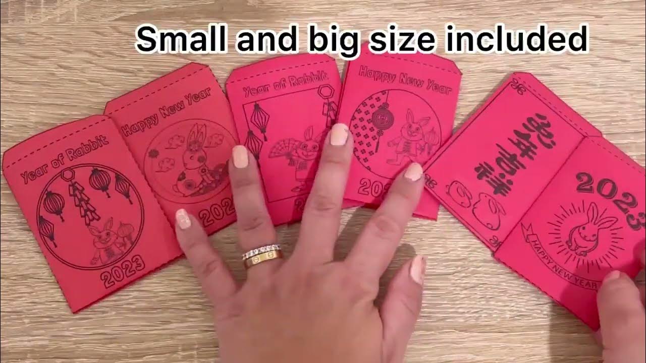 Chinese New Year Red Envelope DIY - YouTube