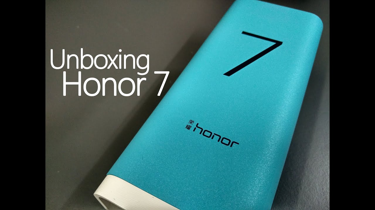 Honor 7 SPECIAL EDITION - Unboxing & Hands On! - YouTube