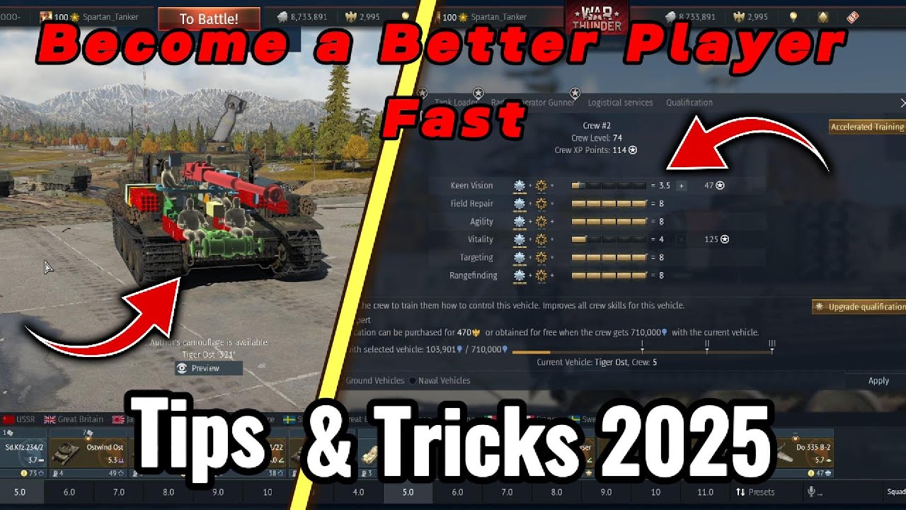 Become a Better Player Fast – War Thunder Tips & Tricks 2025 - YouTube