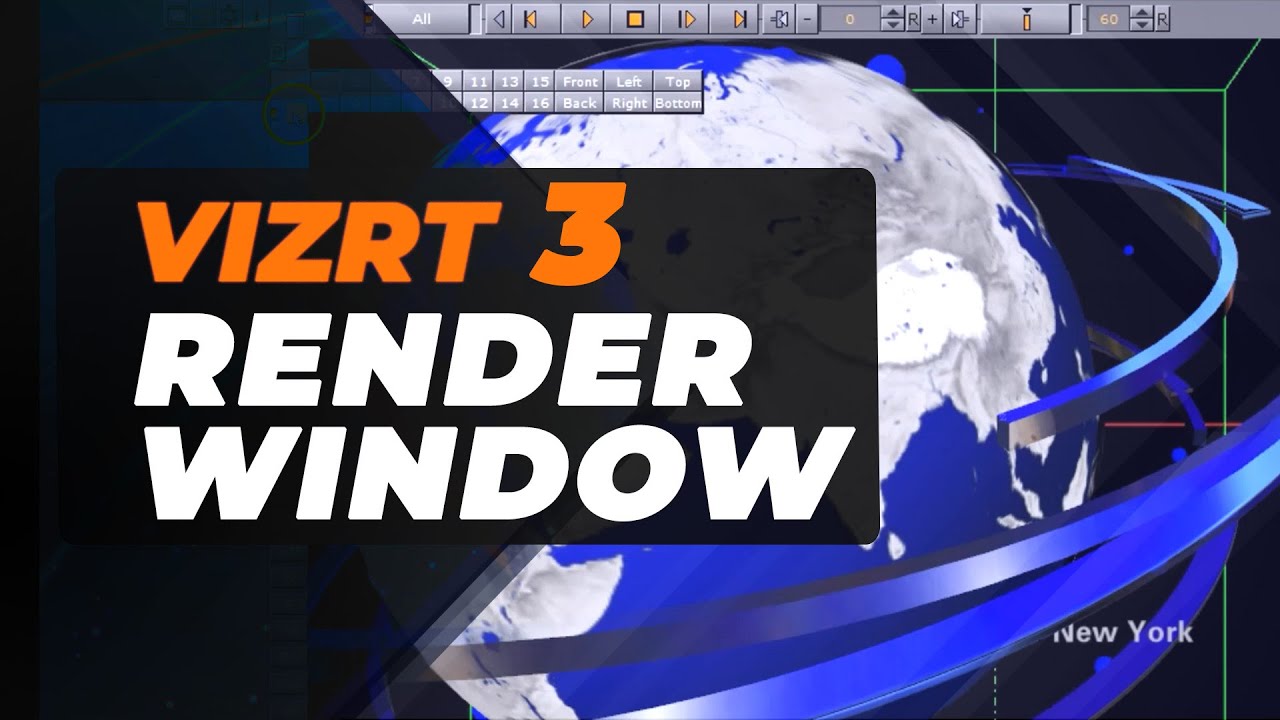 Vizrt Artist 3 Render Window - YouTube