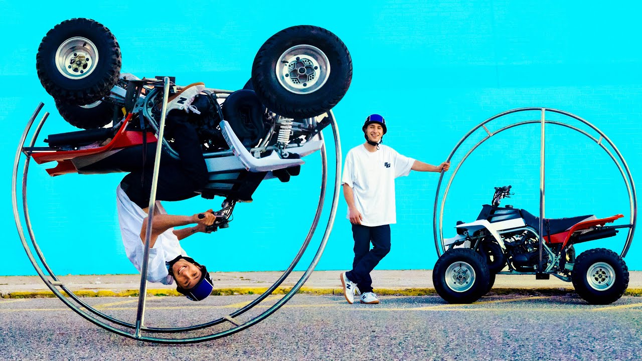 Front Flipping My ATV! - YouTube