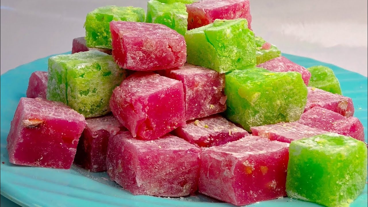Turkish delight Recipe | Kuch Acha Pakao - YouTube