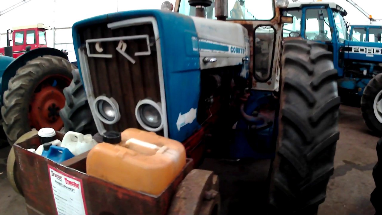 1976 Ford County 1164 4WD 6.6 Litre 6-Cyl Diesel Tractor (116HP) - YouTube