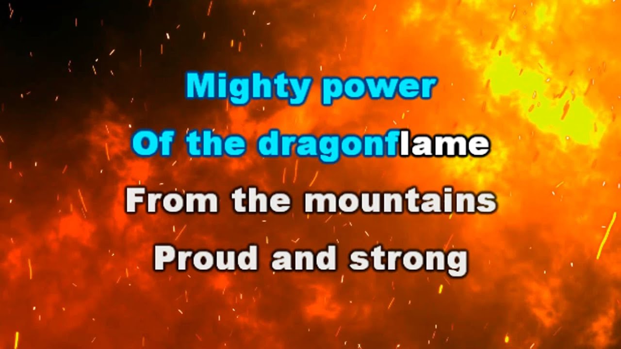 Karaoke | Rhapsody Of fire | Power Of The Dragonflame | COROS - YouTube