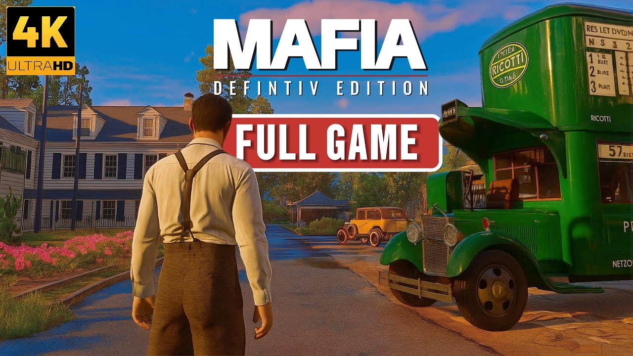 Mafia Definitive Edition – Full Game Walkthrough (4K Ultra HD 60FPS ...