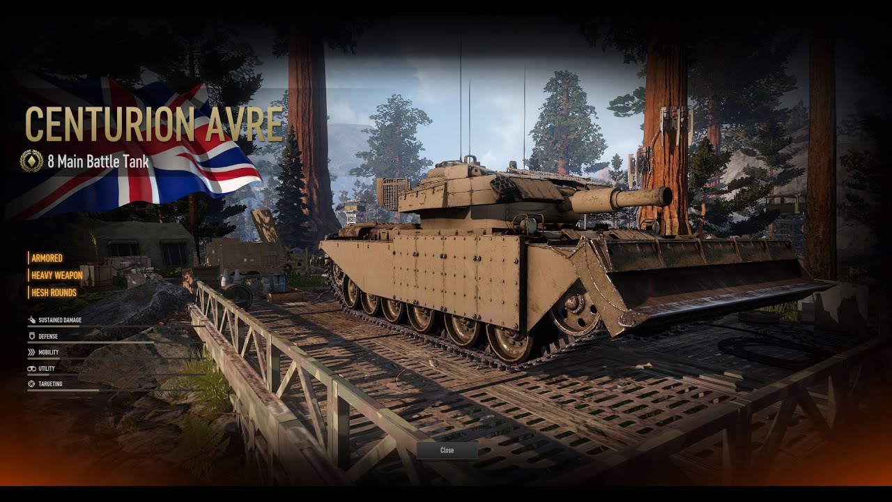 Armored Warfare - Centurion AVRE 1st game - YouTube