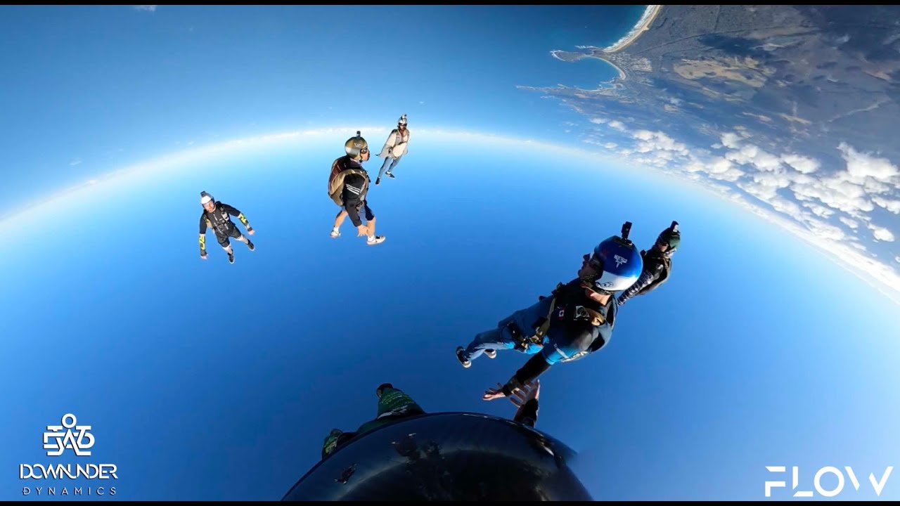 AWOL FLOW - Jump 6 with Tex - Downunder Dynamics skydive commentary ...
