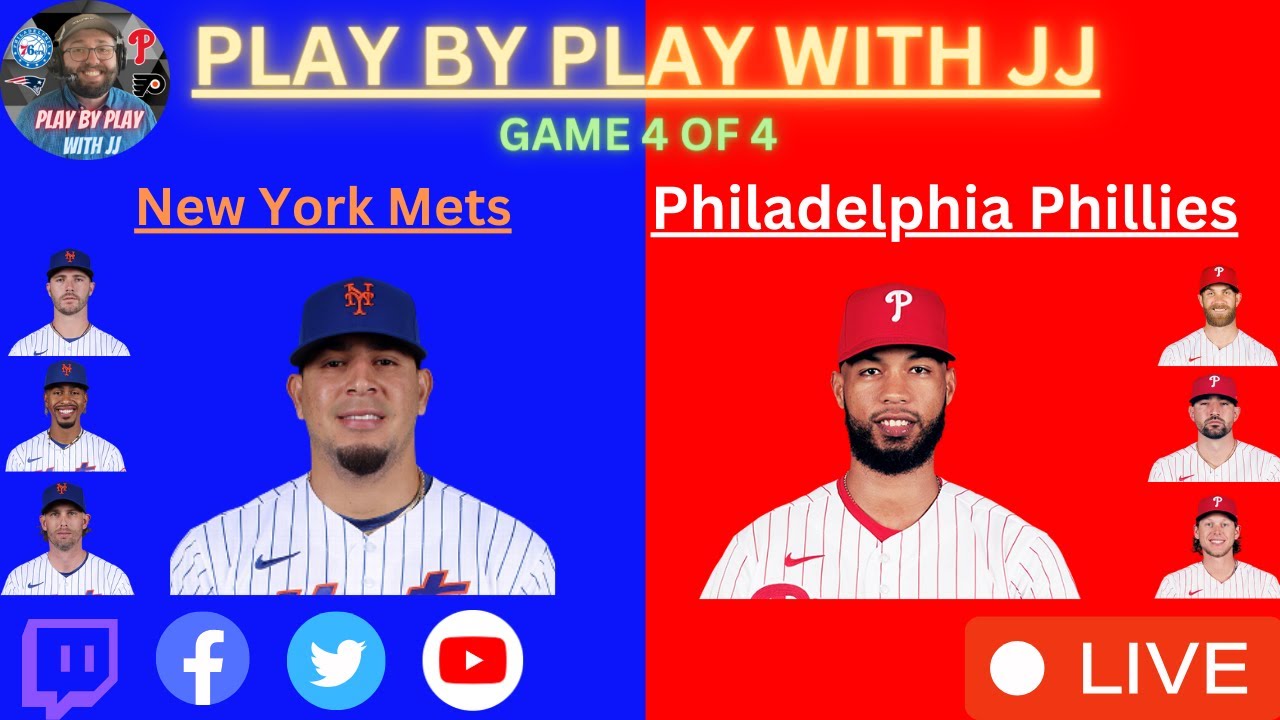 Philadelphia Phillies vs. New York Mets LIVE PLAY-BY-PLAY (09-24-23) # ...