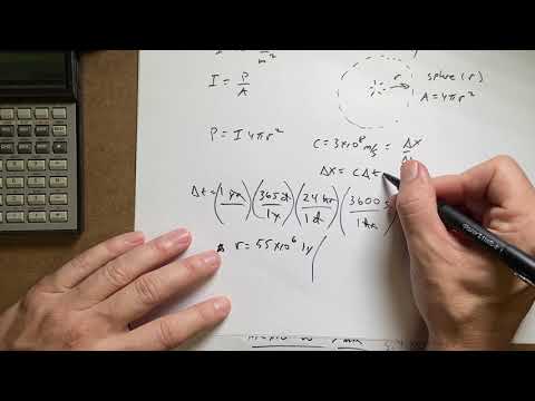 What is the minimum power for a visible super nova - YouTube