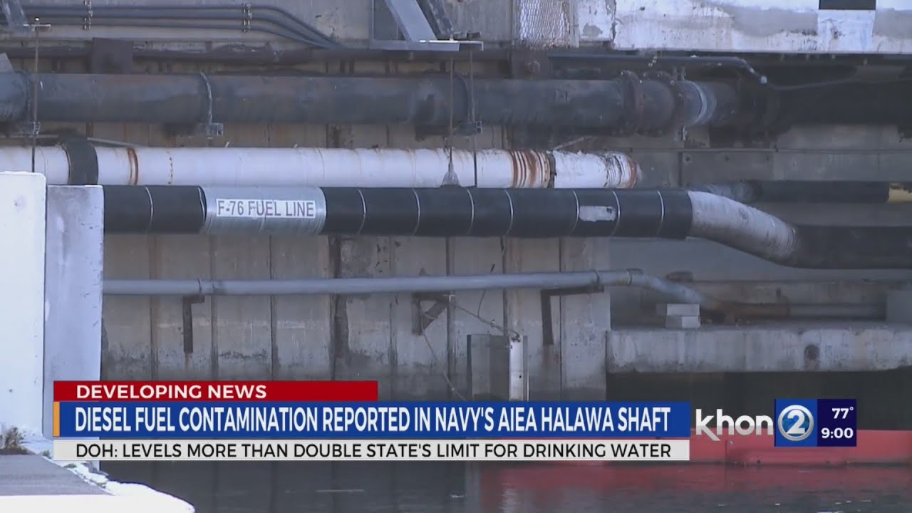 Petroleum detected in Navy's Aiea Halawa shaft; not the same as BWS ...