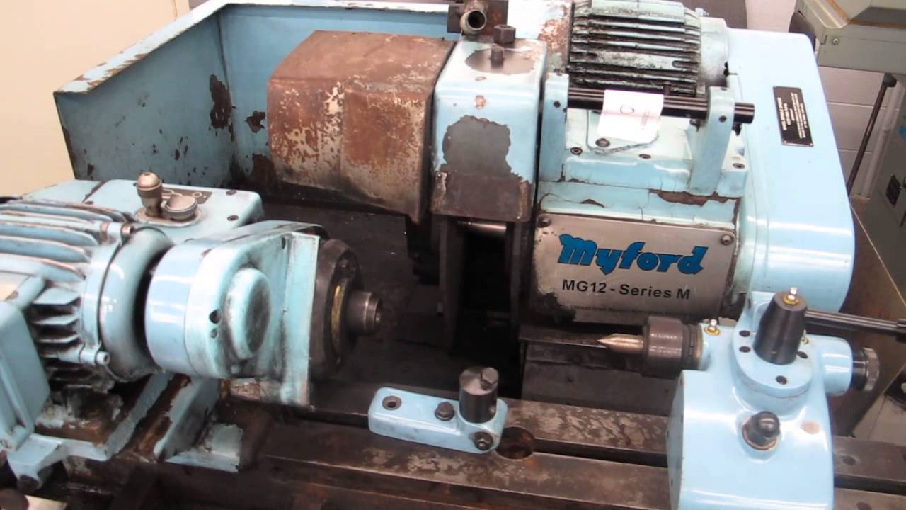 Myford MG12-HPM Plain Cylindrical Grinder w/ Hydraulic Plunge Feed ...