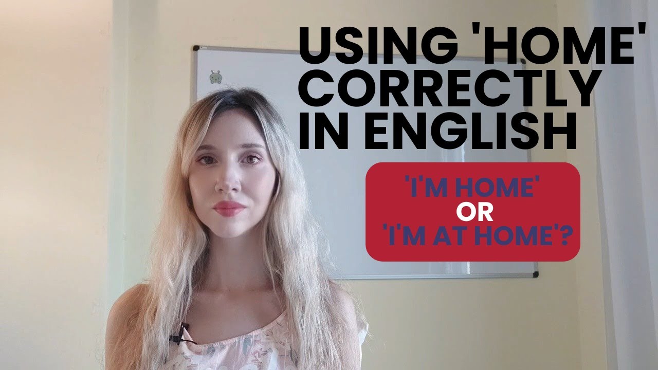 When to Drop 'To' with 'Home' - YouTube