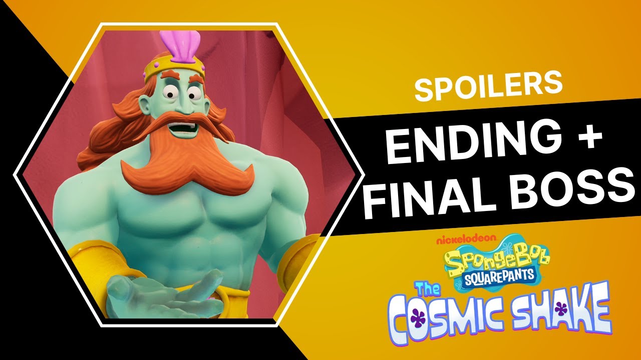 Final Boss + Ending | SpongeBob Squarepants: The Cosmic Shake - YouTube