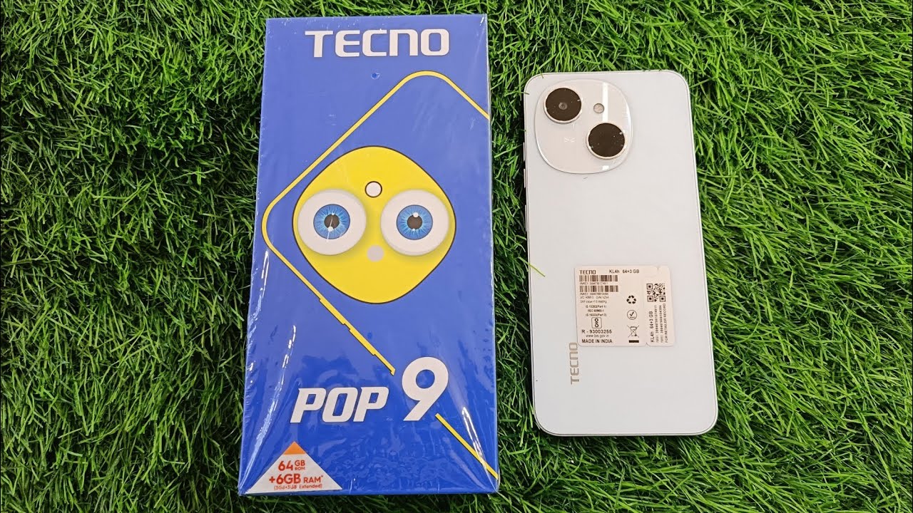 TECNO POP 9 unboxing - YouTube