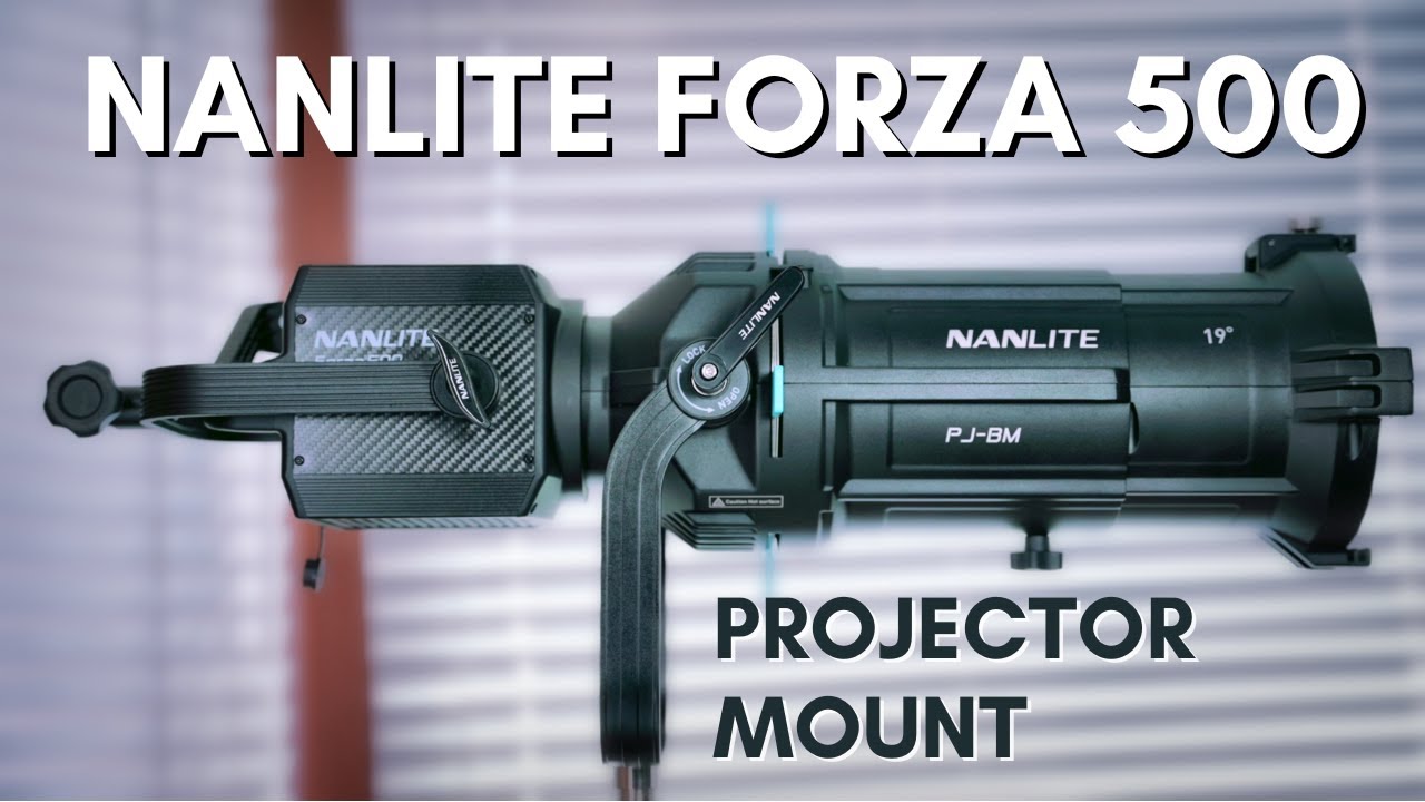 This Lighting Setup Is Too Powerful! Nanlite Forza 500 and Projection ...