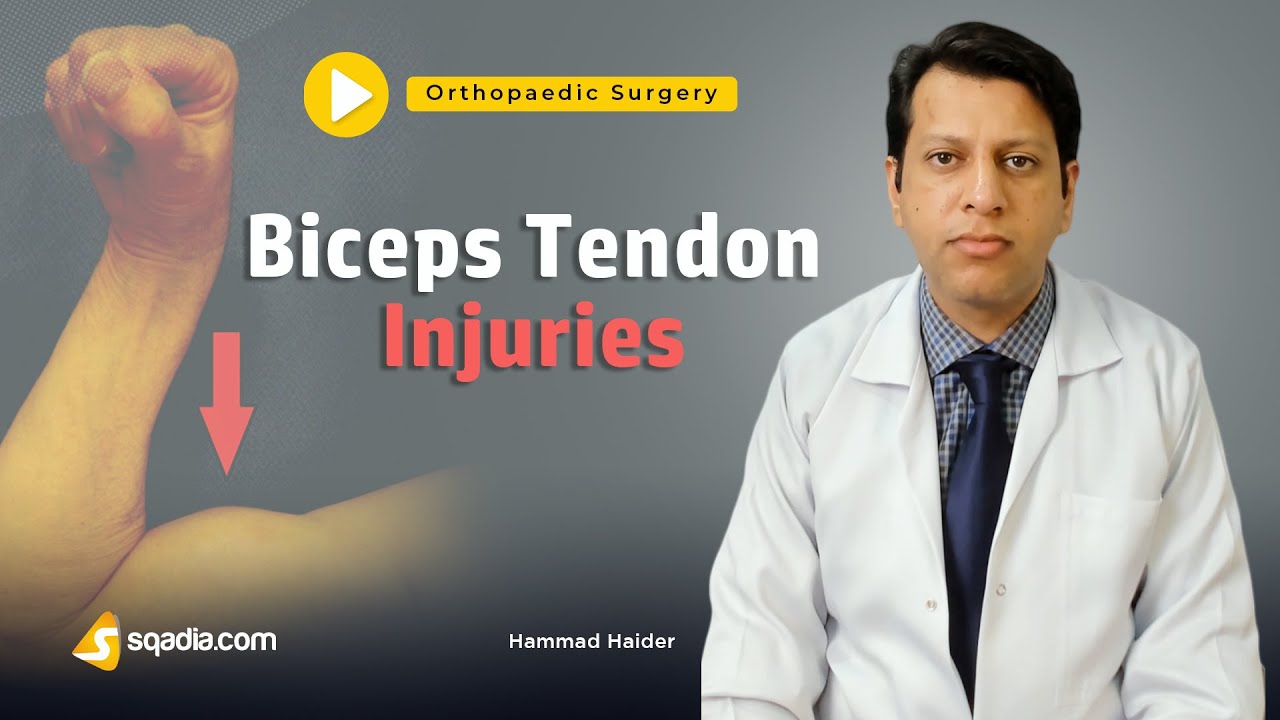 Biceps Tendon Injuries | Orthopedic Surgery Lectures | Clinical V ...