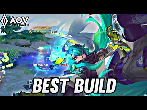 ZATA GAMEPLAY | BEST BUILD - ARENA OF VALOR - YouTube