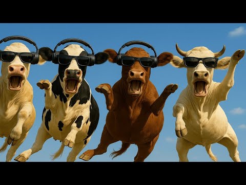 Funny Cow Dance on DJ Song | Tranding Cow Dance Video for Kids | Cow ...